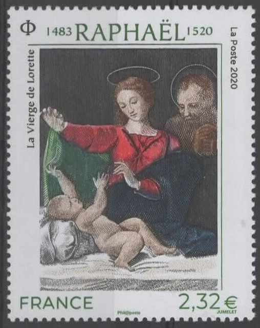 FRANCE 2020 TIMBRE N° 5396 "La Vierge de Lorette" de RAPHAËL (**) EUR 3,50 - PicClick FR