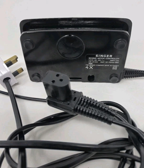 SINGER/MERRIT SEWING MACHINE Foot Control Pedal Speed Controller ...