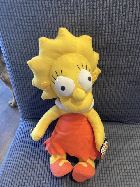 BART SIMPSON KRUSTY & Lisa Simpson Plush Doll Nanco Plush Stuffed ...