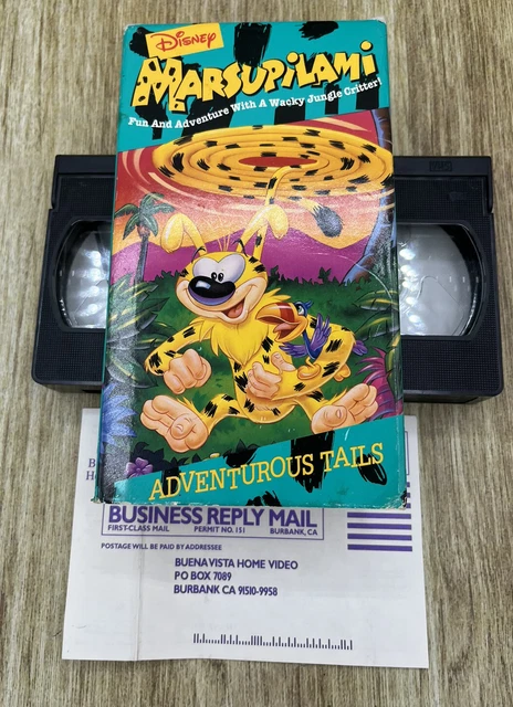 BANDE VHS DE collection Disney Marsupilami Adventurous Tails rare ...