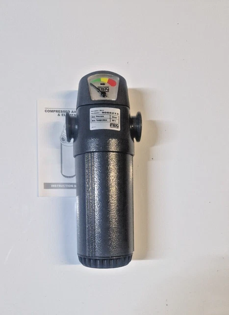 COMPRESSOR PRE FILTER 3/8 BSP FSN 1 Micron, 833 LPM, 20 Bar max, £99.99 ...