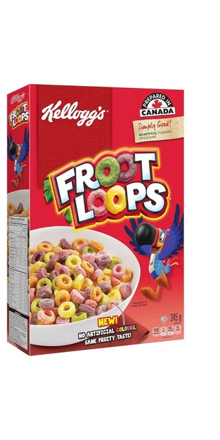KELLOGGS FROOT LOOPS 320g - American Cereal £9.99 - PicClick UK