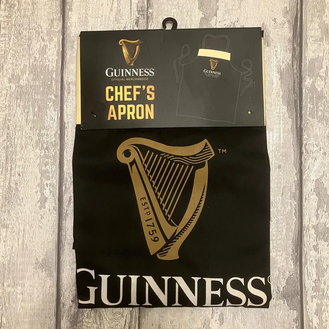 GUINNESS CHEF’S APRON - Official Merchandise - Brand New £19.39 ...