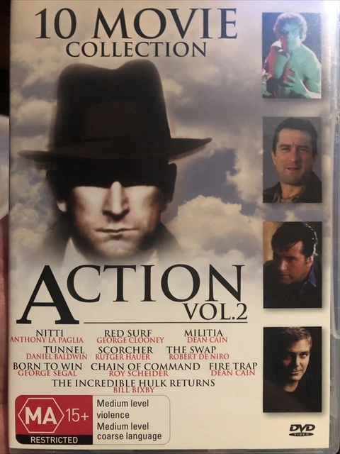 ACTION - VOLUME 2 - 10 Movie Collection (DVD, 4-Disc Set) EUR 17,58 - PicClick FR