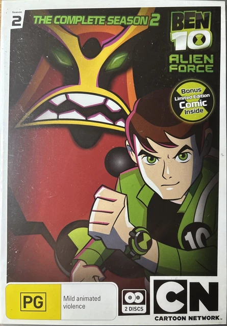 DVD NEW: BEN 10 Alien Force | Season 2 - 2008 Sci-fi Superhero ...