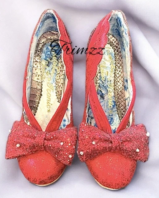 IRREGULAR CHOICE Size 5.5……..LIGHT UP Wizard Of Oz Red High Heel Shoes ...