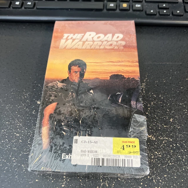 THE ROAD WARRIOR VHS NEUF filigrane scellé Warner Bros. ! Scellé en ...