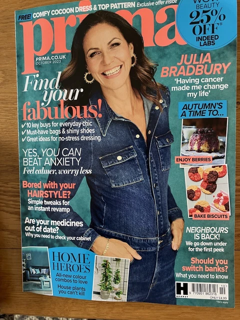 PRIMA MAGAZINE OCTOBER 2023 New With Pattern £4.25 - PicClick UK