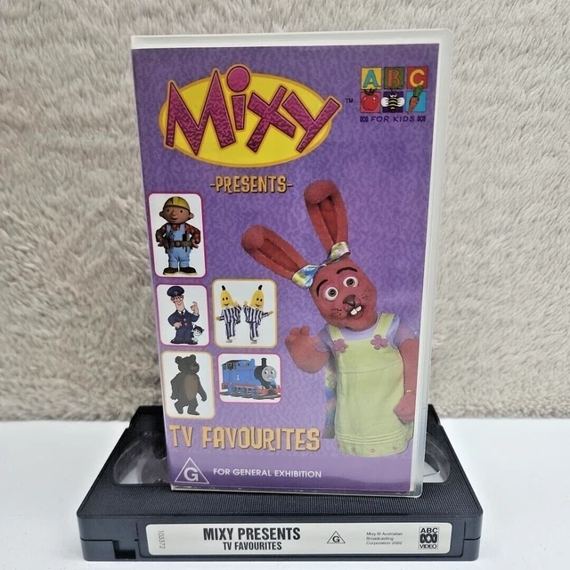 MIXY PRESENTS - TV Favourites (VHS, Video Tape) ABC For Kids - Bob ...