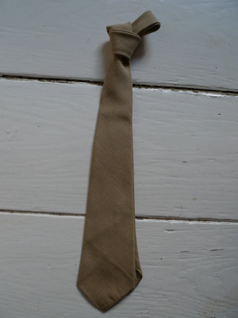 WW2 US ARMY Usaf Gi Cravate Troupe Nco Reglementaire D-Day Tie Materiel ...
