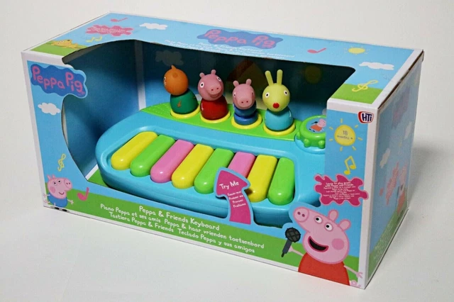 PEPPA PIG PIANO - PEPPA AND FRIENDS KEYBOARD MUSICAL TOY - Brand New in ...
