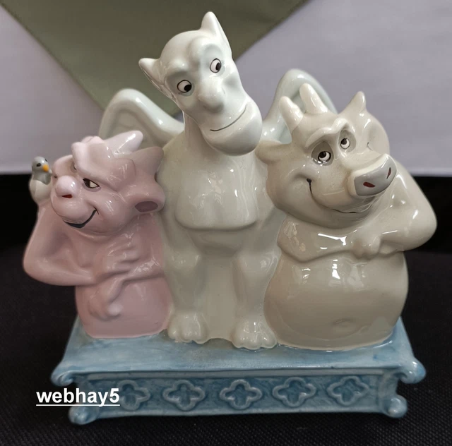 VINTAGE DISNEY HUNCHBACK Of Notre Dame Victor Hugo Laverne Gargoyles ...