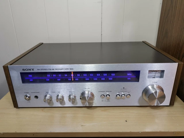 VINTAGE SONY RECEIVER Model STR-1800 " VERY RARE" $250.00 - PicClick CA