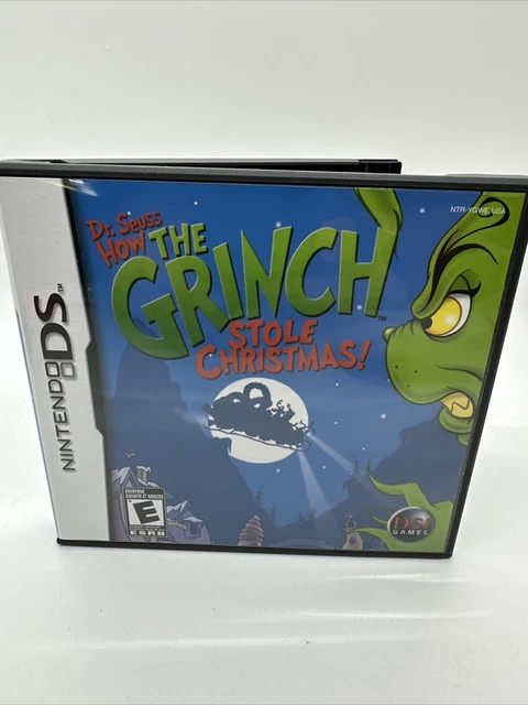 DR. SEUSS: HOW the Grinch Stole Christmas (Nintendo DS, 2007) Complete ...