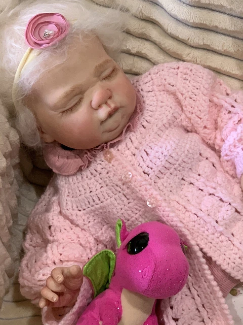 REBORN BABY GIRL Doll POPPY was Angel Girl Donna RuBert COMPLETE Full ...