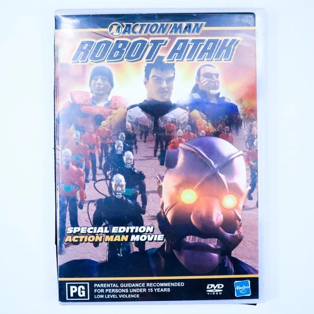 ACTION MAN: ROBOT Atak (DVD, 2004) Sci-Fi Animation Action Movie Film ...