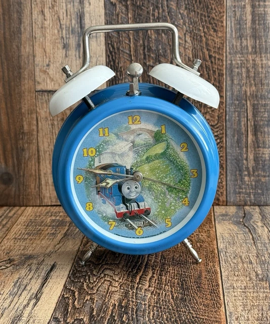 VINTAGE 1986 80S Thomas the Tank Engine Britt Allcroft Alarm clock ...