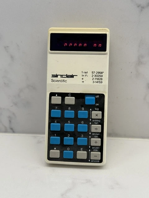 ORIGINAL SINCLAIR CAMBRIDGE Scientific - with Case - 1970’s ...