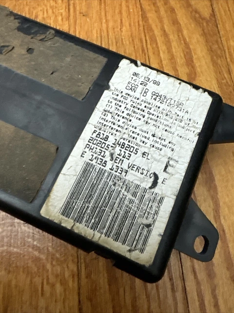 1999 2000 FORD F250 F350 GEM Body Control Module F81B-14B205-EL $277.21 ...