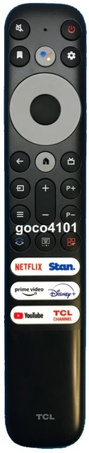 RC902V FAR1 TCL Genuine Original Smart TV Voice Remote Control 21001 ...