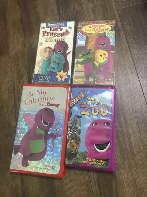 VINTAGE BARNEY VHS Lot Of 4 £19.21 - PicClick UK