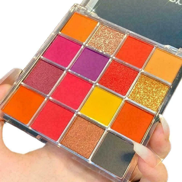 EYESHADOW PALETTE MAKEUP Cream Eye Shadow Matte Shimmer E5F0 Cosmetic W ...