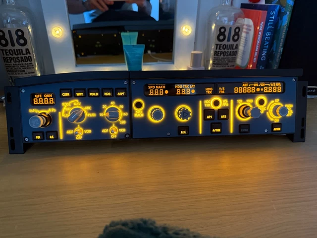 WINWING AIRBUS FCU Unit 1 & Left EFIS Panel – Flight Simulator Controls ...