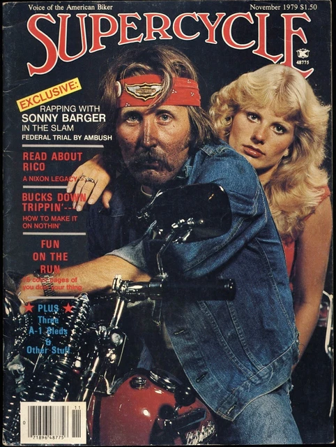 1979 SUPERCYCLE MAGAZINE HELL'S ANGELS SONNY BARGER Interview w/ COLOR ...