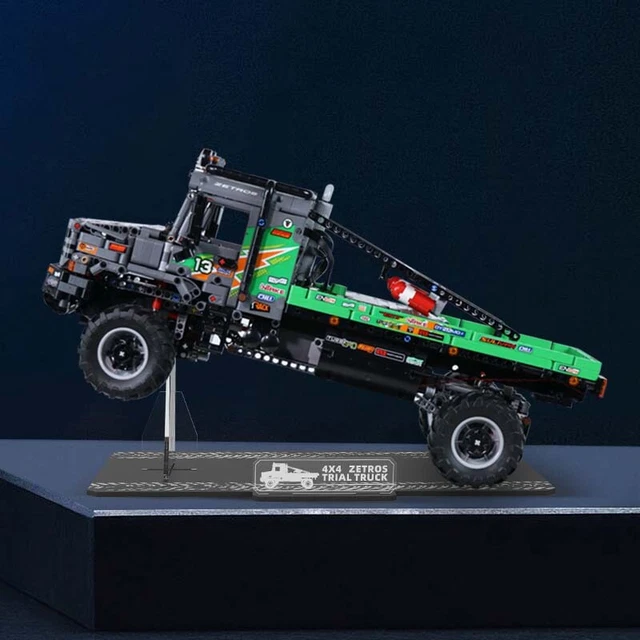 DISPLAY KING - display Stand for Lego Mercedes-Benz Zetros Trial Truck ...