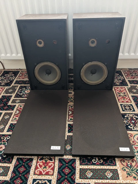 VINTAGE KLH MODEL 331 Speakers £65.00 - PicClick UK