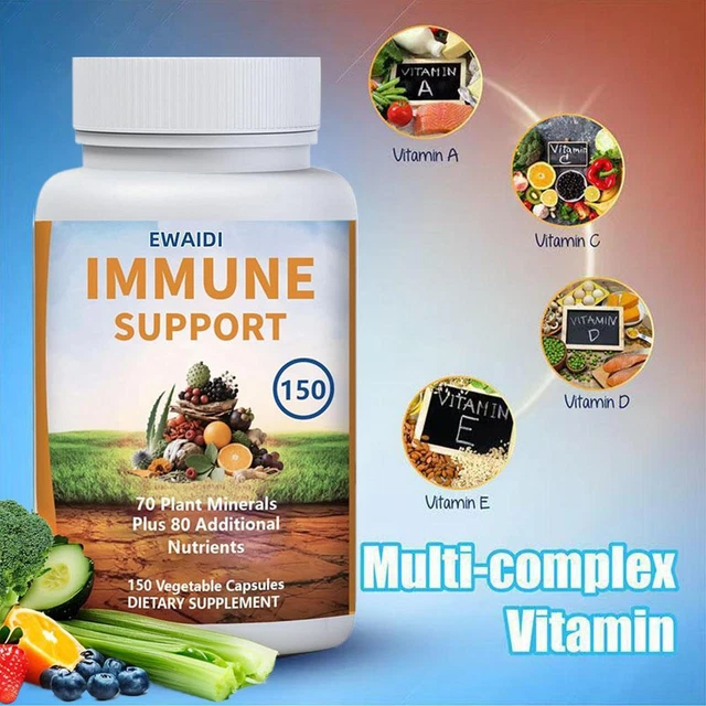 IMMUNO 150 THE Ultimate Multi Vitamin, Immune Booster - 150 Capsules. £ ...