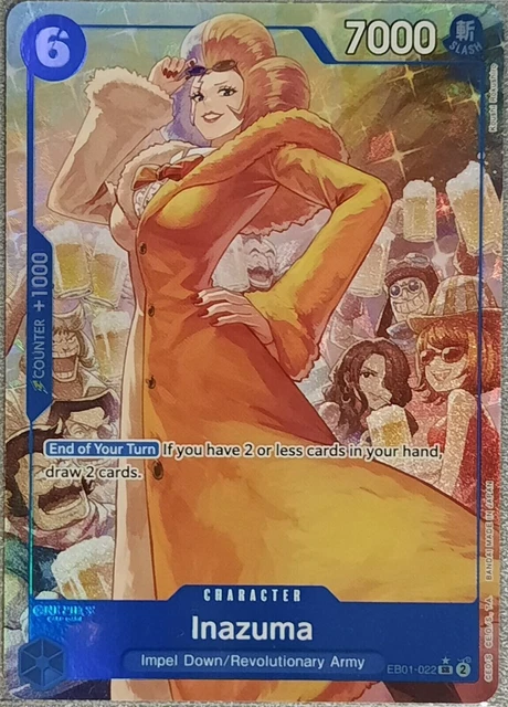 ONE PIECE CARD Game ! Inazuma EB01-022 AA/V.2 - Anglais ! EUR 1,00 ...