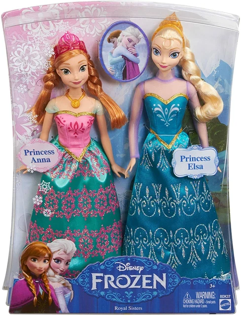 DISNEY FROZEN ELSA Anna Royal Sisters Doll Set Bnib £130.00 - PicClick UK