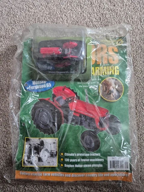1/43 HACHETTE UNIVERSAL Hobbies Tractor World Of Farming 1959 Massey ...