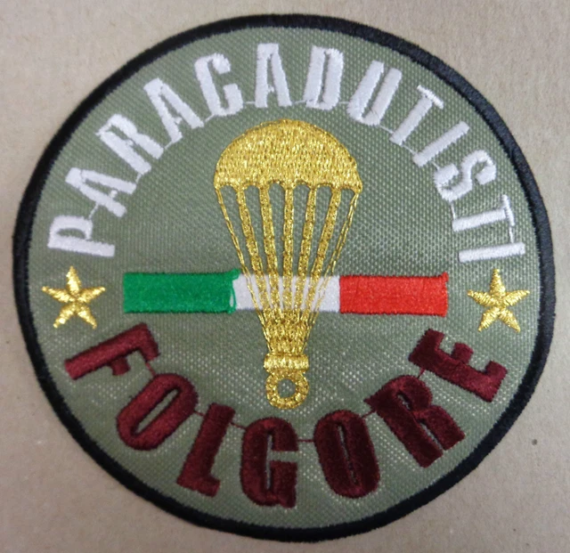 PATCH &PARACADUTISTI FOLGORE - Stemma storico EL ALAMEIN 1942" - Da ...