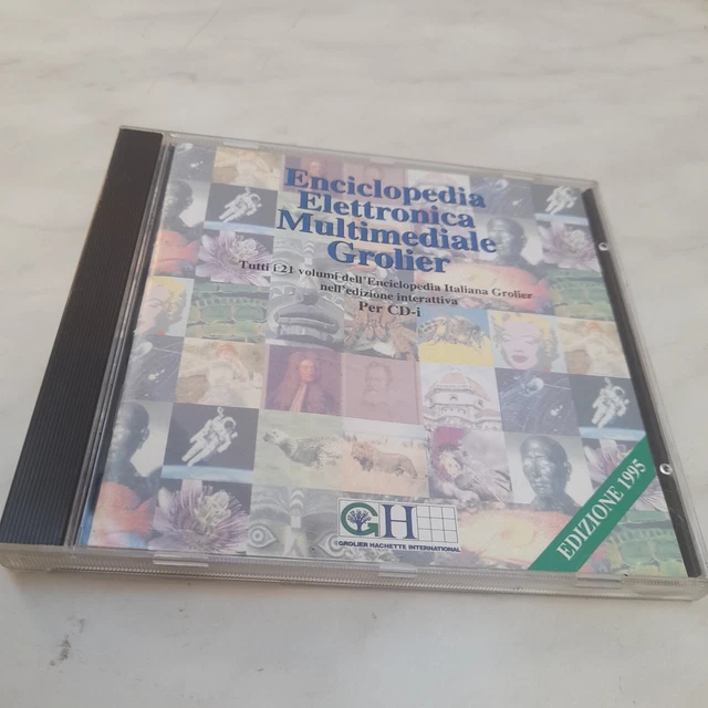 ENCICLOPEDIA MULTIMEDIALE GROLIER 1995 Compact Disc Interactive ...