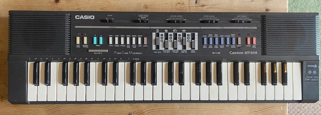 CASIO CASIOTONE MT-205 Portable Electronic Musical Keyboard 1980s Vintage Piano £21.52 - PicClick UK