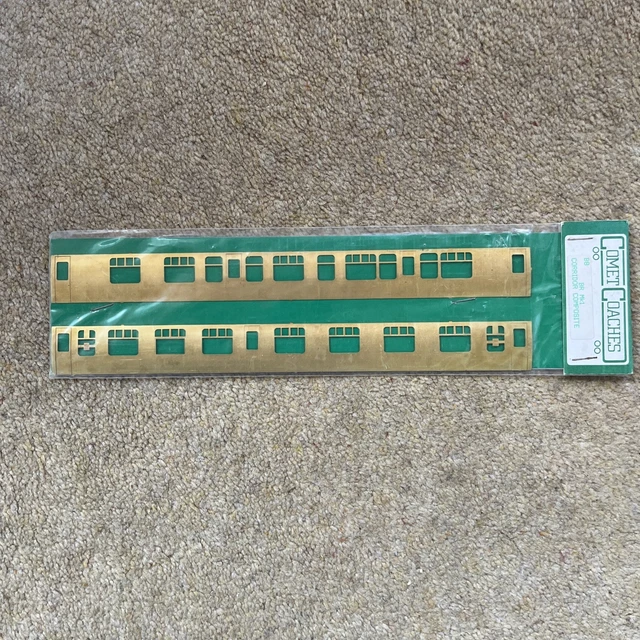 COMET MODELS B8 BR Mk1 CKcorridor composite brass coach sides 4mm New ...