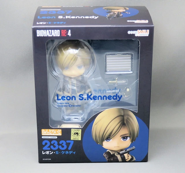 RESIDENT EVIL 4 Nendoroid Leon S Kennedy Figura Juguete Coleccionable ...