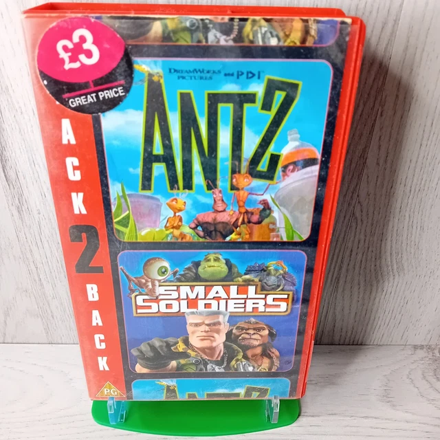 BACK TO BACK Antz & Small Soldiers Vhs - Rare Retro Movie Tape £8.29 ...