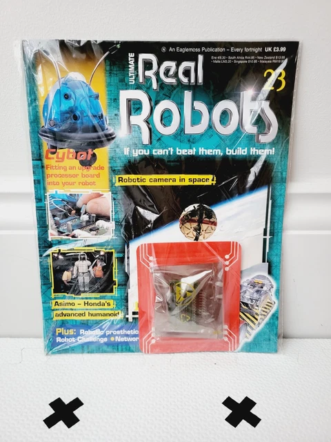 BNIB ULTIMATE REAL Robots Magazine Number 23 Parts Build A Robot Cybot ...