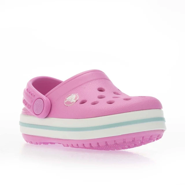CHAUSSURES FILLES CROCS enfants sabots à enfiler en rose EUR 35,09 ...