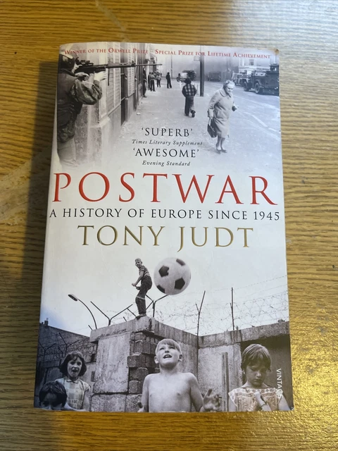 POST-WAR A HISTORY Of Europe Since 1945: By Tony Judt (2010) £9.99 ...