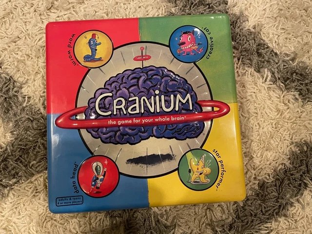 CRANIUM BRETTSPIEL VON Hasbro Limited Edition Blech Metallbox 2002 EUR ...