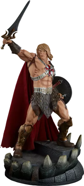 HEMAN MOTU MASTERS Of The Universe He-Man Collectible Statue Sideshow ...