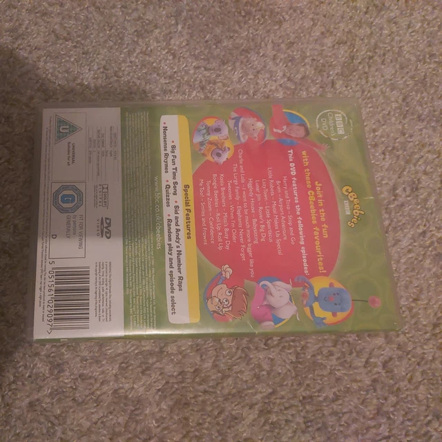 CBEEBIES BIG FUN Time DVD Over 2 1/2 Hours BBC Children UK Programme R2 ...