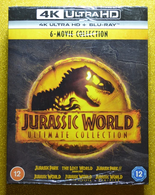 NEW 4K JURASSIC World Ultimate Collection 4K Box Set EUR 71,23 ...