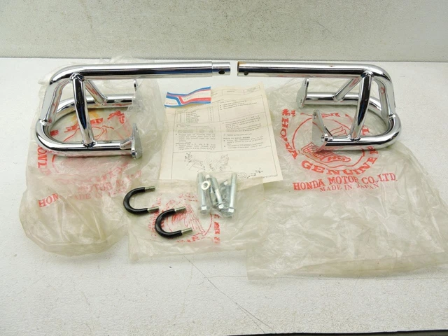 NOS 08151-46100 ENGINE Motor Crash Guard Bars 1980-1982 Honda CB900C ...
