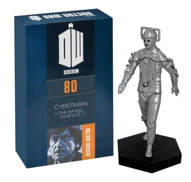 DOCTOR WHO FIGURE Cyberman from Wheel in Space Eaglemoss #80 NEW - LAST ...