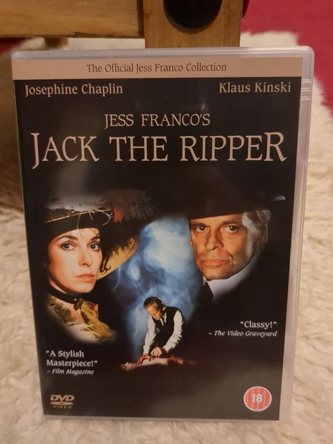 JACK THE RIPPER DVD 1976 Klaus Kinski Jess Franco Euro Sleaze Horror ...